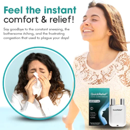 QuickRelief™ Nasal Allergy Inhaler - Moonqo Store